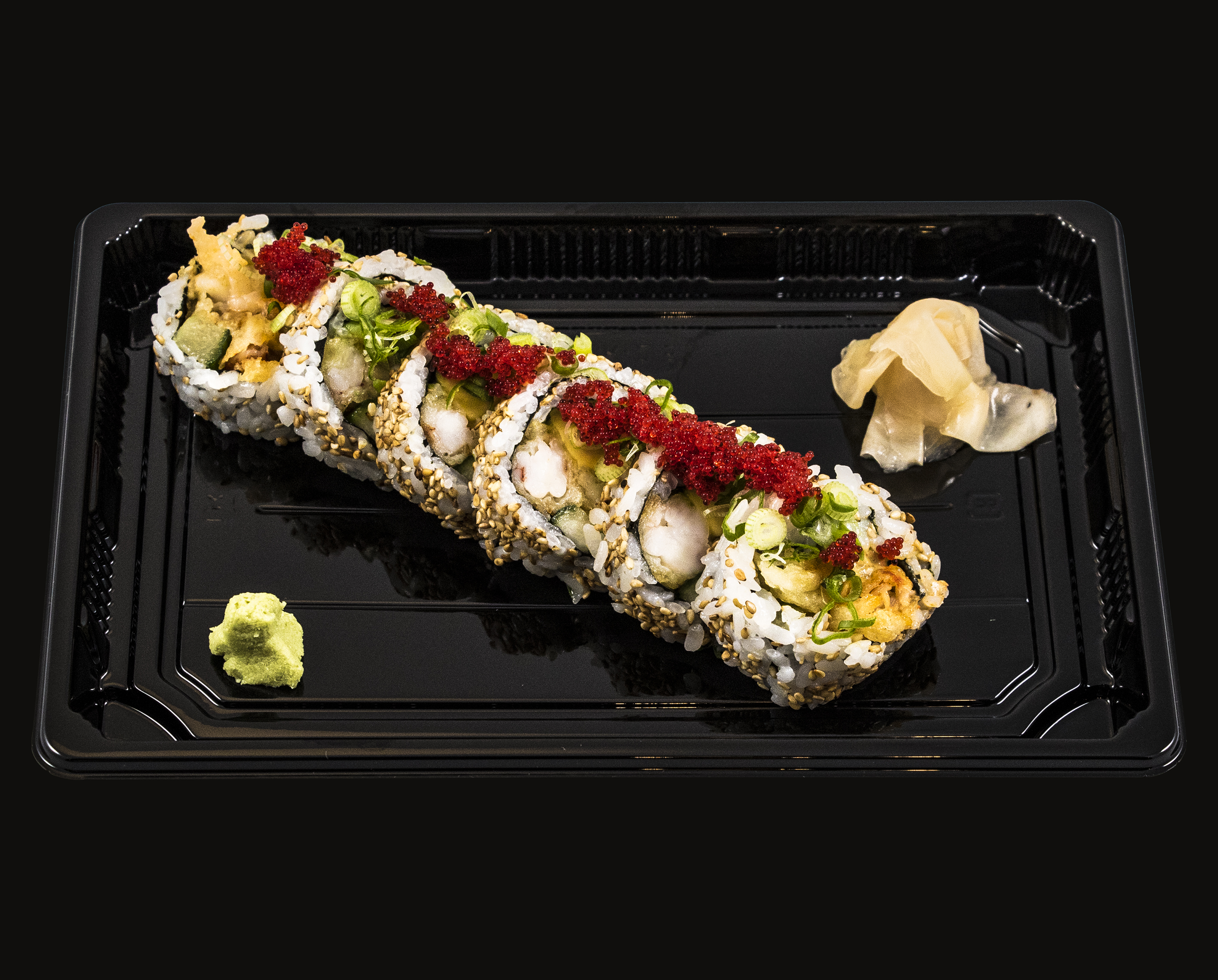 futomaki 6 biter: spicy tempura scampi – Japoniis sushi